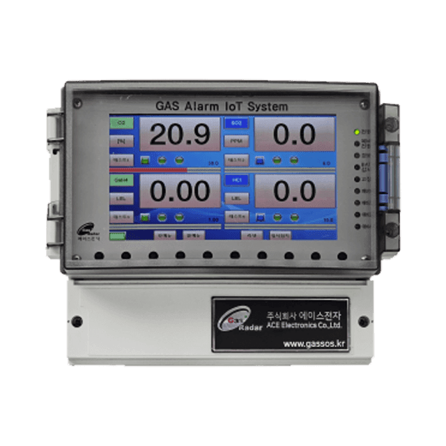 GRD-5100 Multi-Channel (Max. 8 Channels) | Gas Leak Alarm Solution Provider